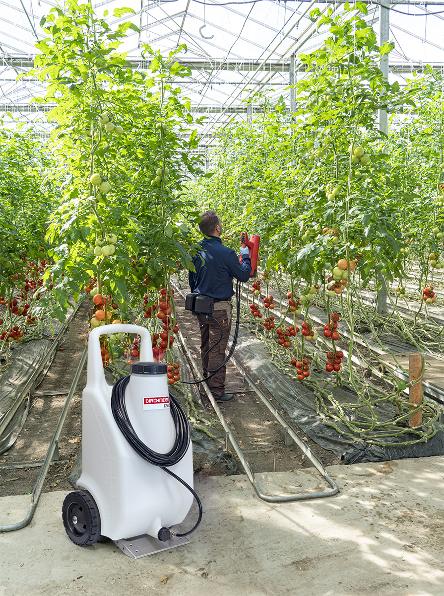 2-wielige accusproeier met CAS systeem. Electronische drukregeling ...